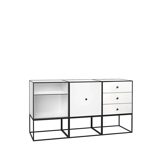 Audo Frame 49 Trio byrå Vit | AndLight