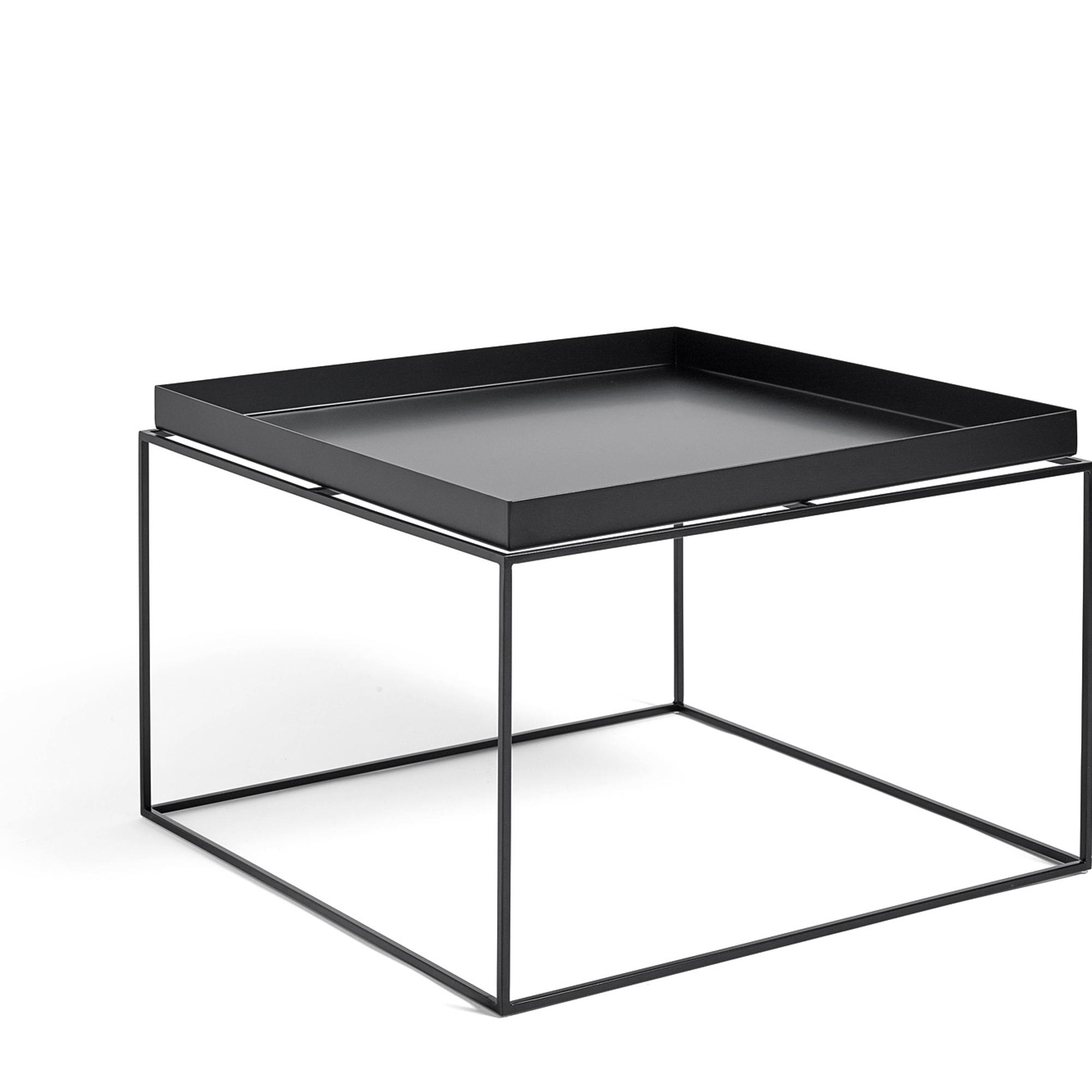 HAY Bricka Sidobord Stor Svart